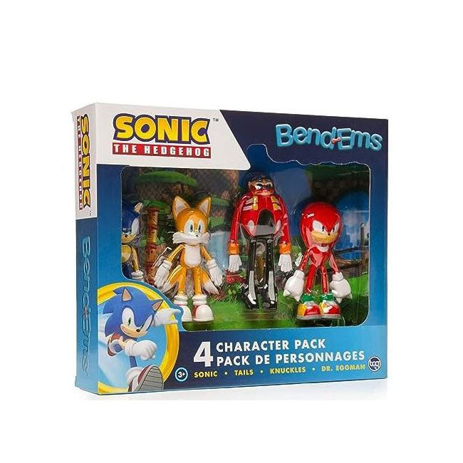 Bendems-Sonic The Hedgehog 4pk Asst – Khadou uk