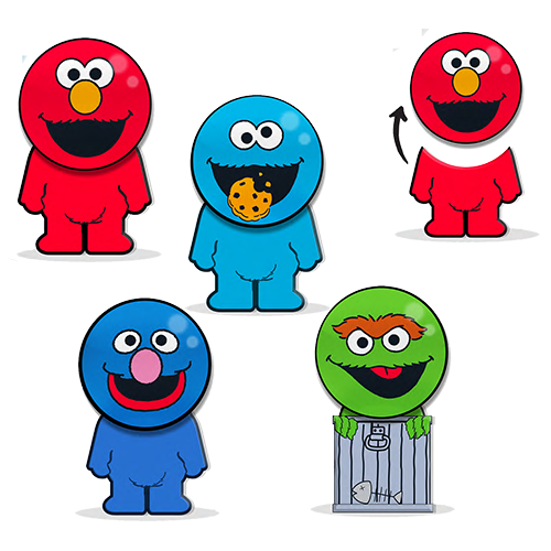 Sesame Street Head Ons – Khadou uk