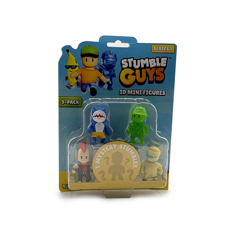 Stumble Guys 3D Figurines-Blister 5pcs ASST – Khadou uk