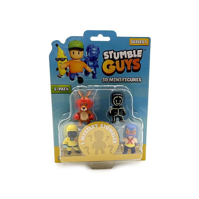 Stumble Guys 3D Figurines-Blister 5pcs ASST – Khadou uk