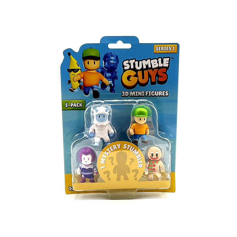 Stumble Guys 3D Figurines-Blister 5pcs ASST – Khadou uk