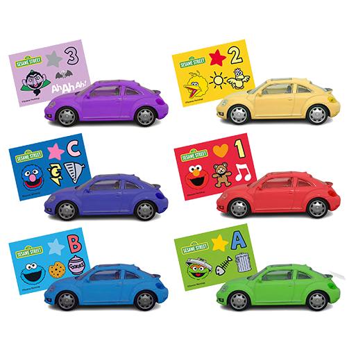 Sesame Street Die Cast Car with sticker sheet – Khadou uk